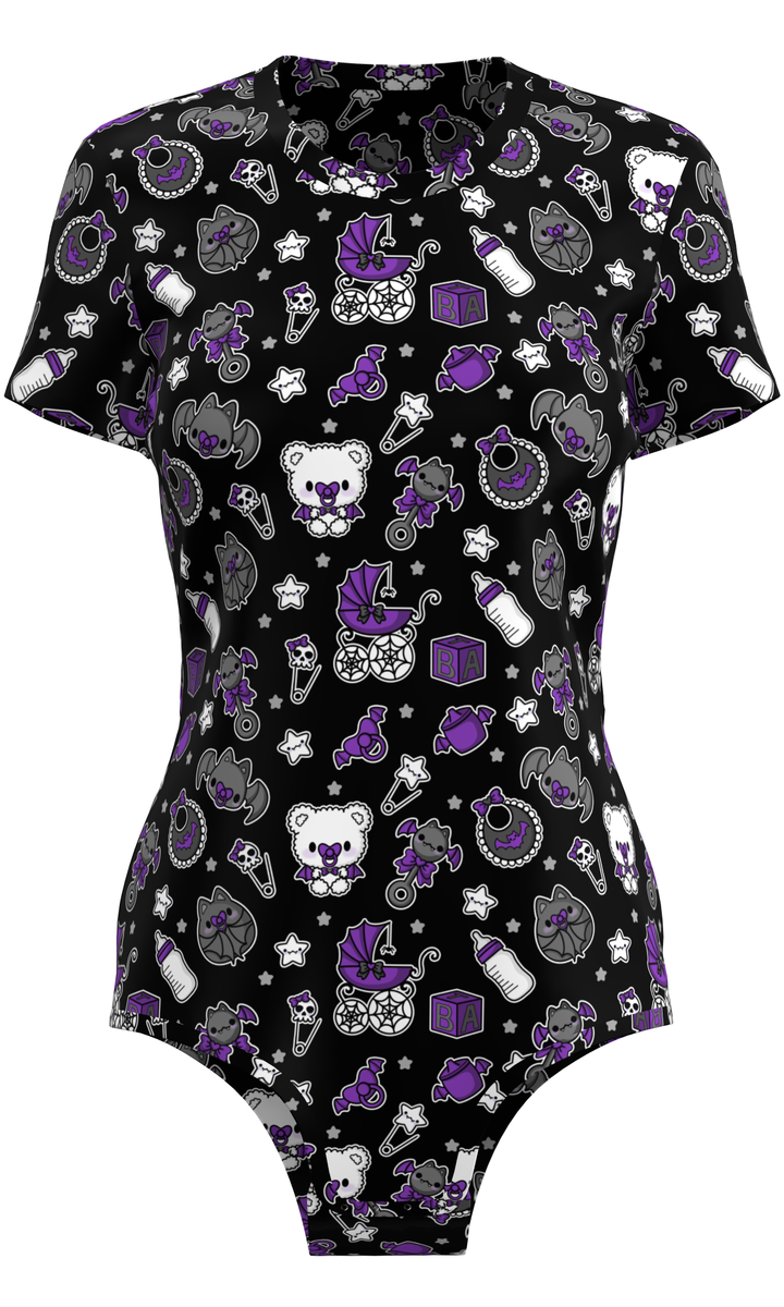 Goth Baby Bats Onesie Black– BunnyAF